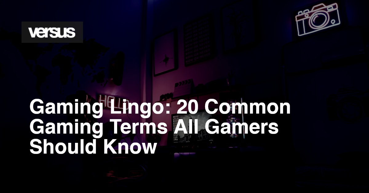 Gaming Lingo 20 Common Gaming Terms All Gamers Should Know gaming-lingo-20-common-gaming-terms-all-gamers-should-know
